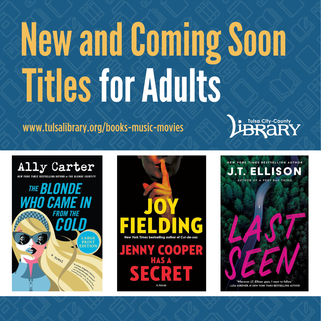 New and Coming Soon Books - October 2025 | Tulsa Library
